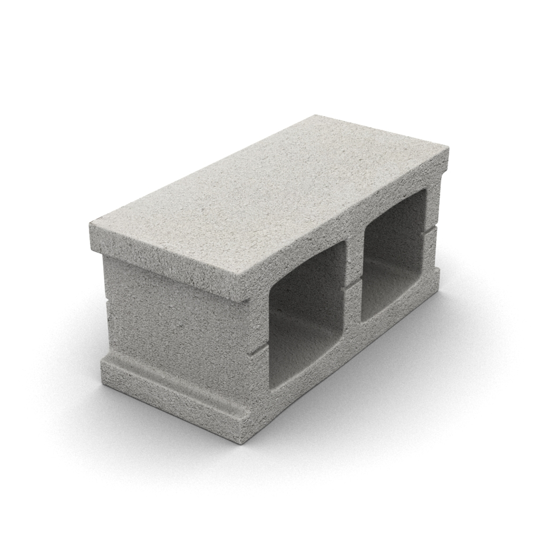 Cinder Block 3d Model