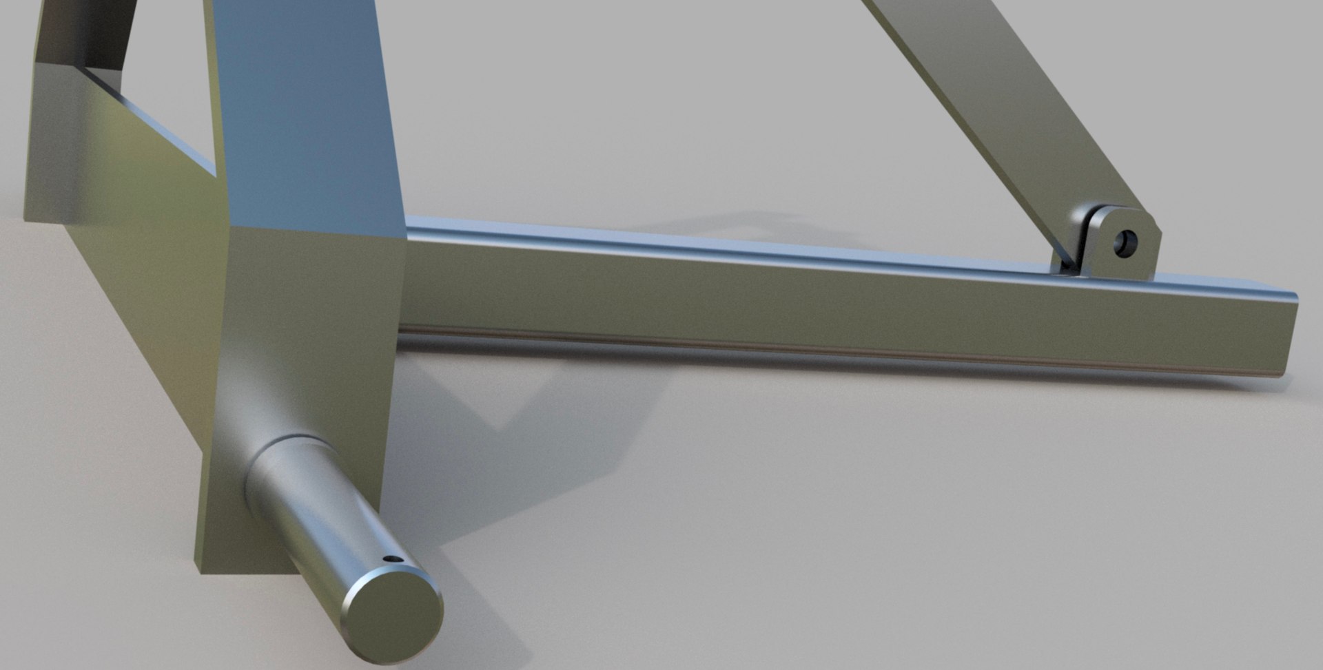 Kubota 3 Point Implement Frame Bare 3D model - TurboSquid 1941942