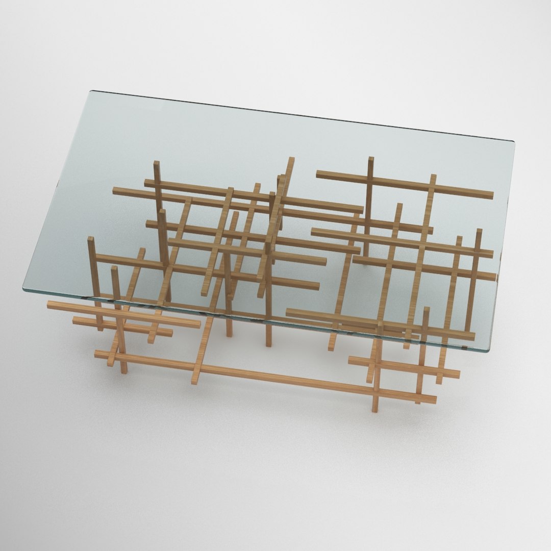 Ralph Pucci Coffee Table 3D Model - TurboSquid 1502554