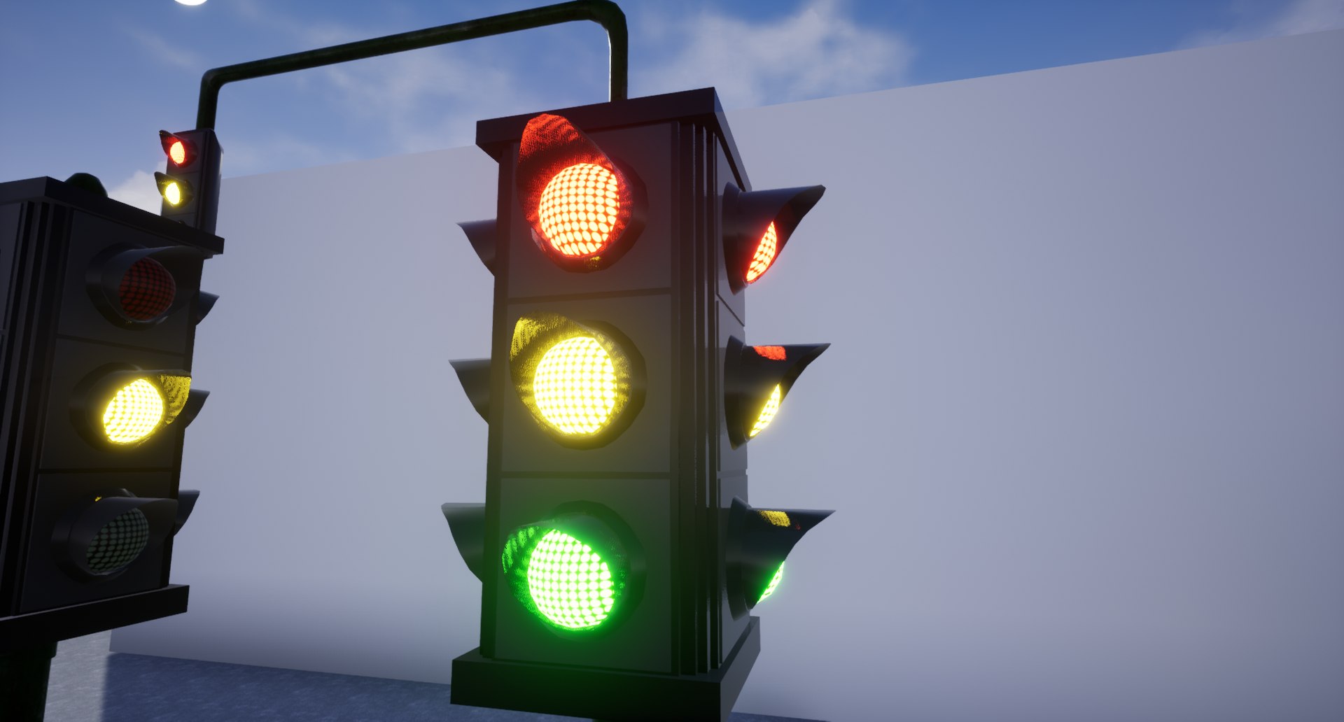 3D Ready Traffic Lights Model - TurboSquid 1411095