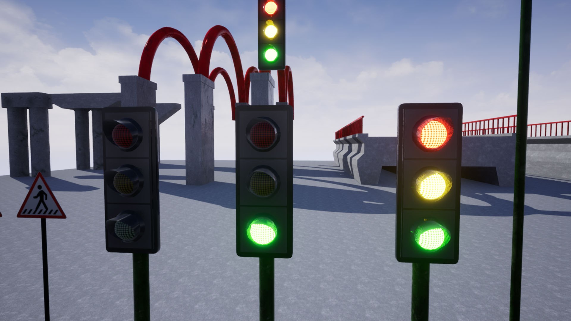3D Ready Traffic Lights Model - TurboSquid 1411095