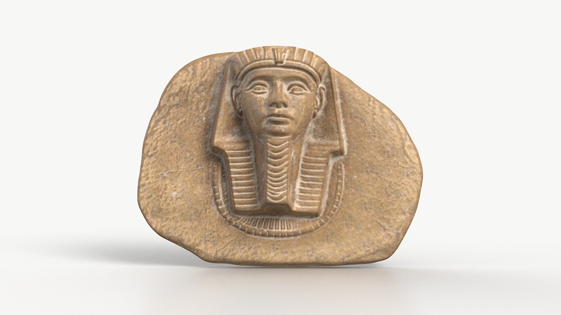 3D Model Egyptian Pharaoh Artifact 009 Textured - TurboSquid 2319388