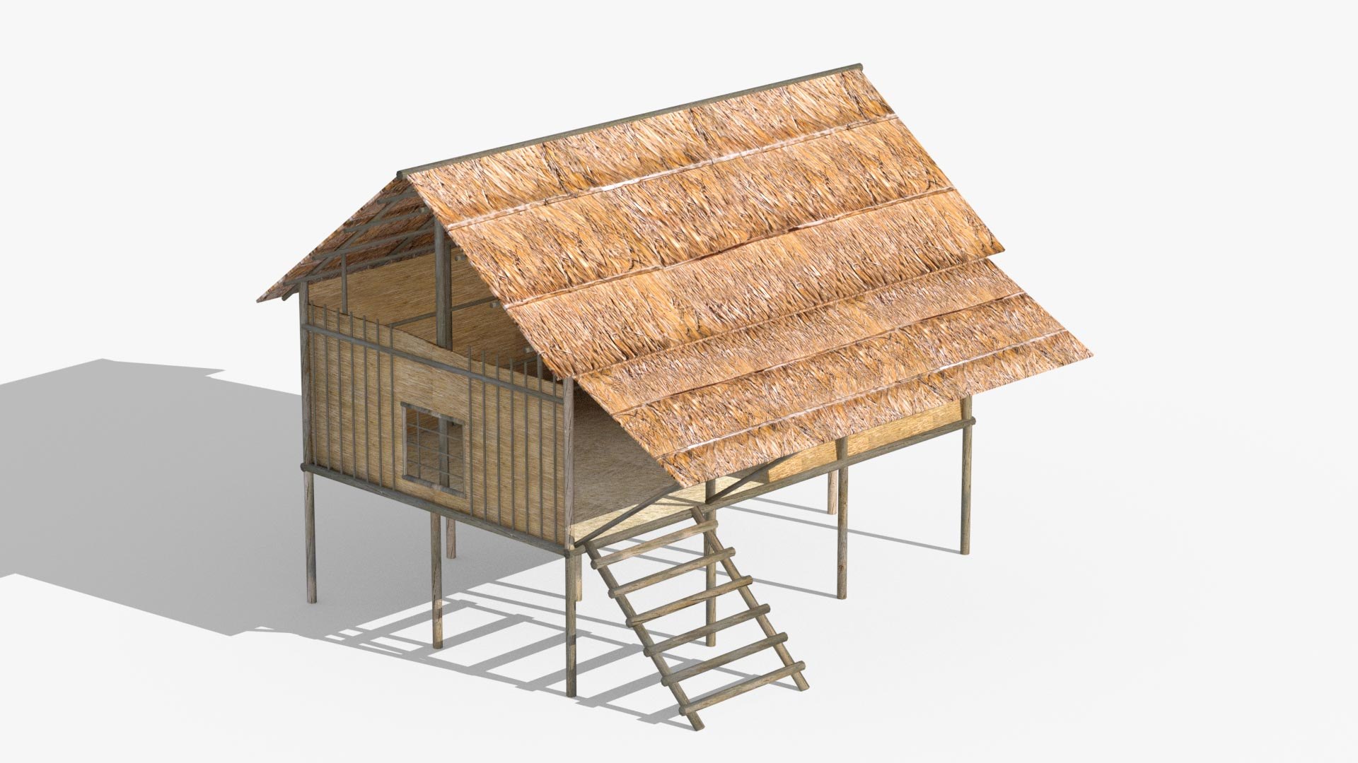 3D Hut Zopadi - TurboSquid 1290532