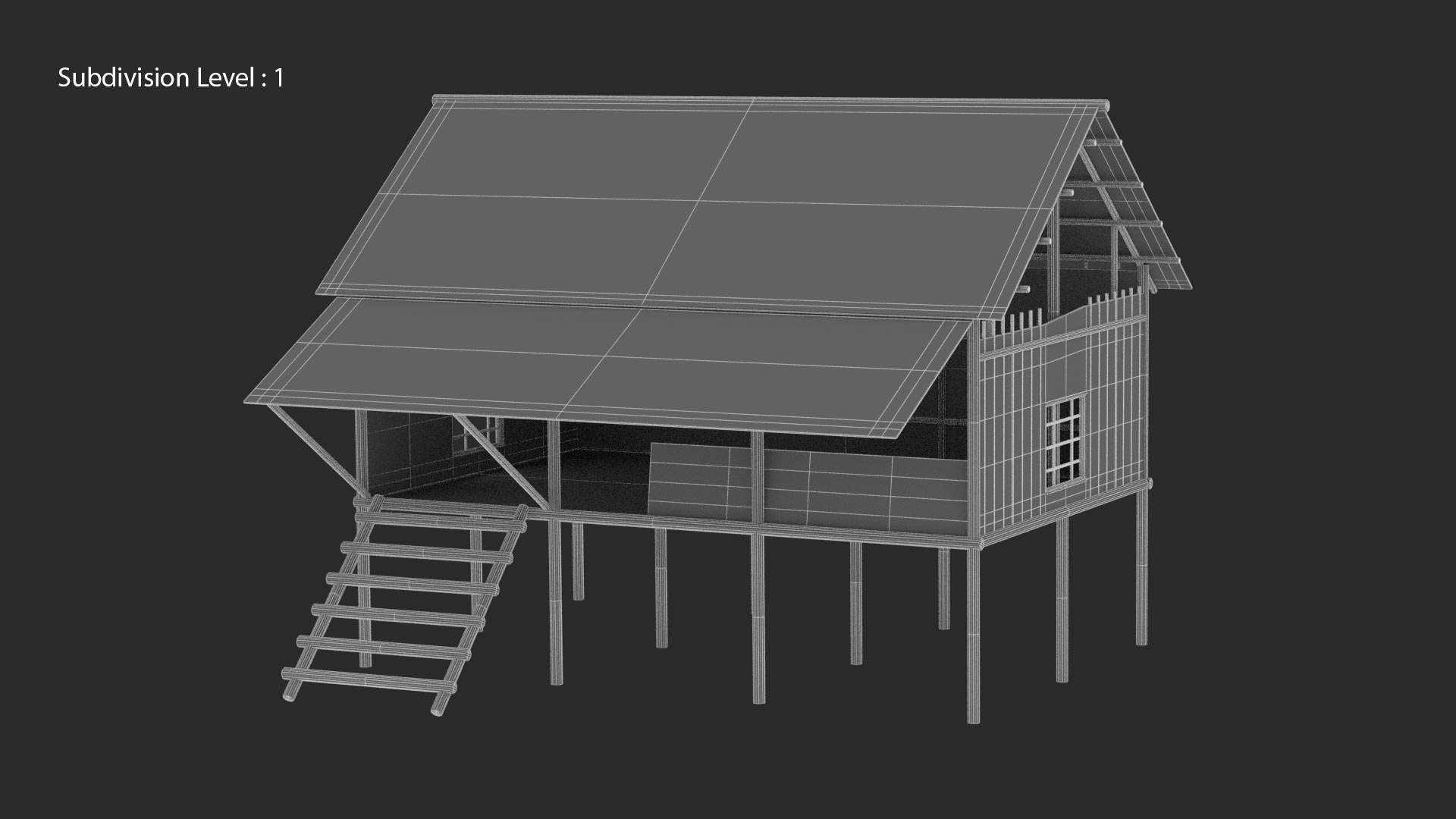 3D Hut Zopadi - TurboSquid 1290532