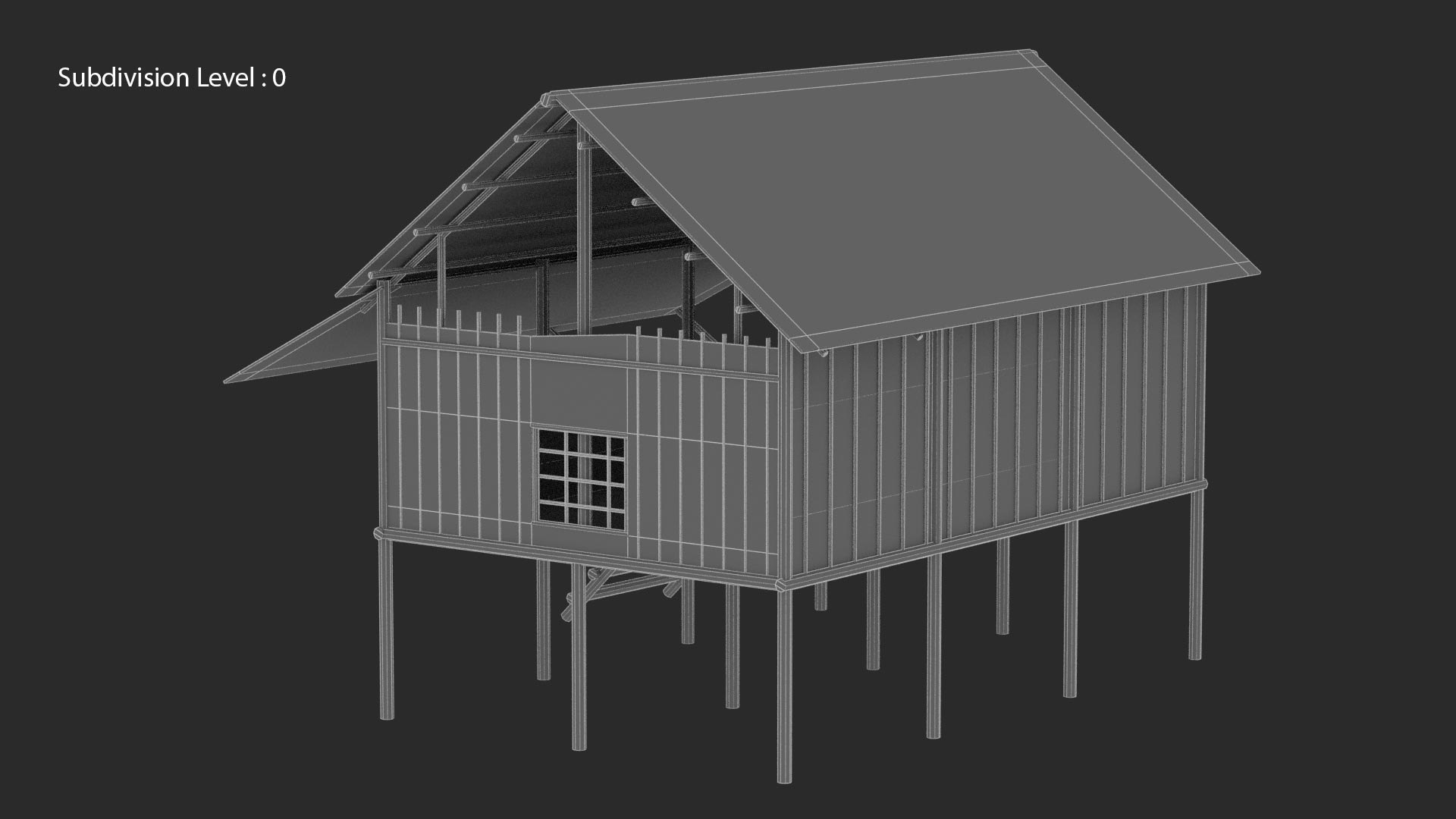 3D Hut Zopadi - TurboSquid 1290532