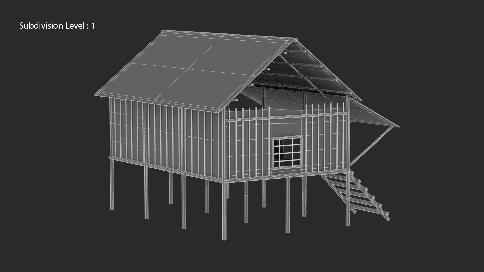 3D Hut Zopadi - TurboSquid 1290532