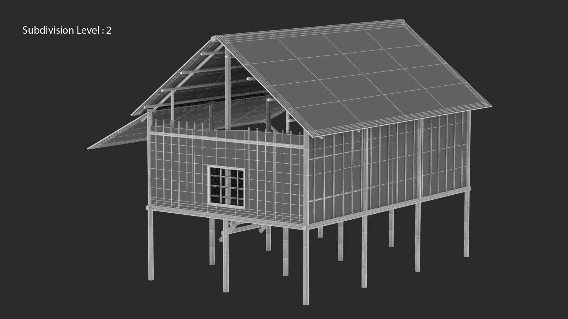 3D Hut Zopadi - TurboSquid 1290532