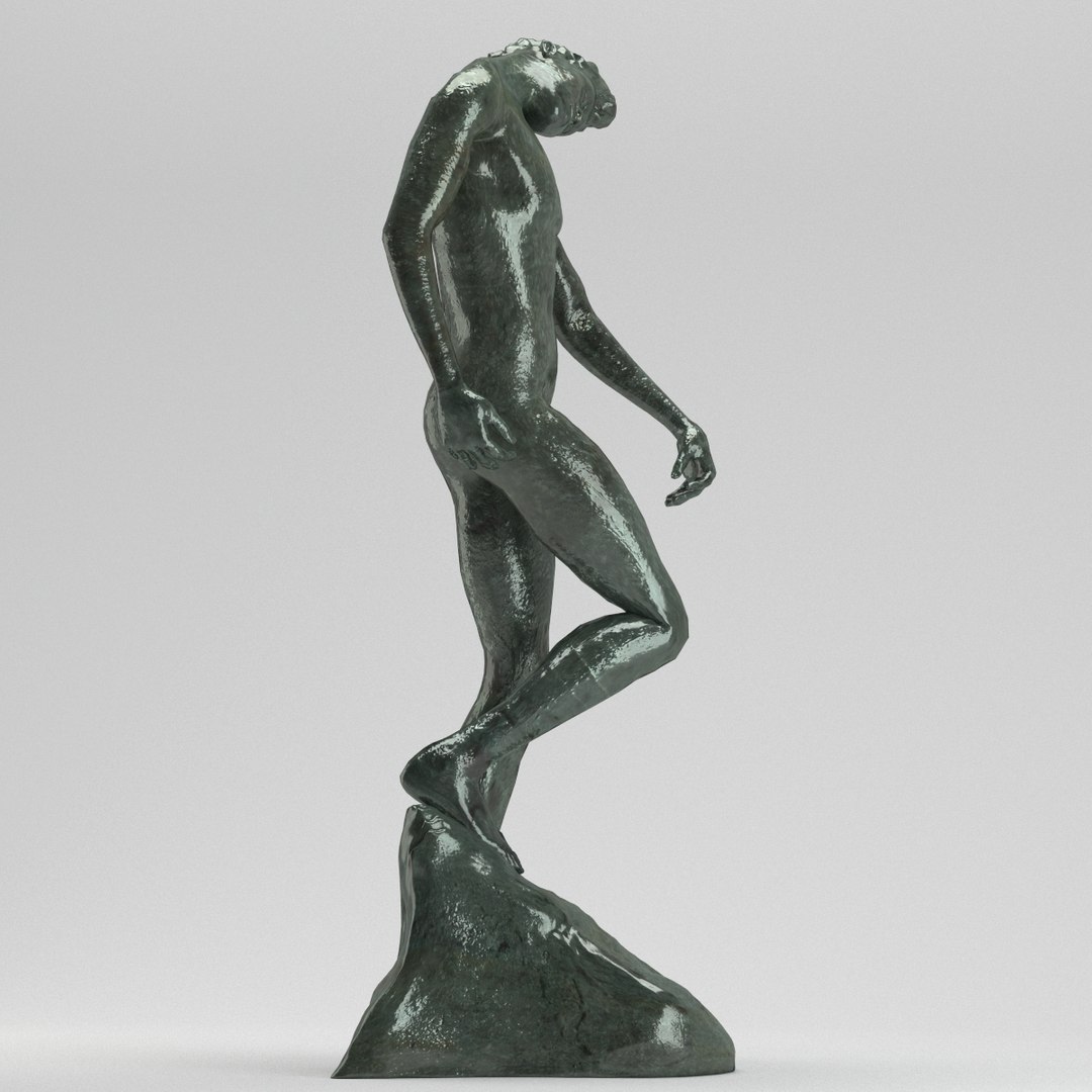 3D Auguste Rodin Shade - TurboSquid 1496133