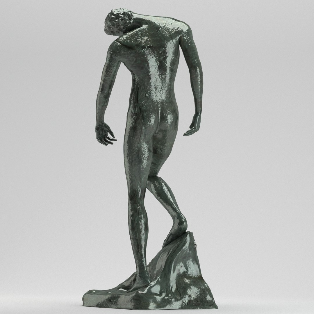 3D Auguste Rodin Shade - TurboSquid 1496133