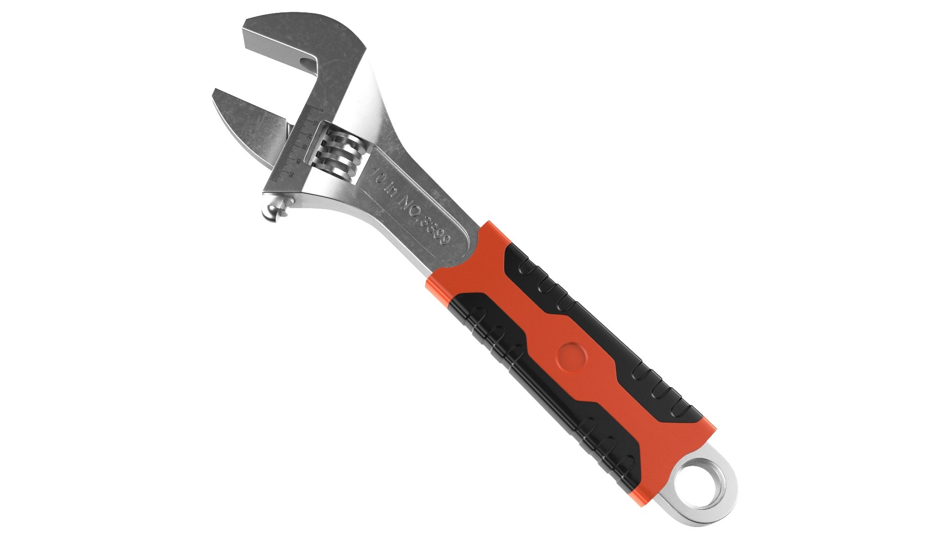 Detailed Adjustable Wrench 02 Model - TurboSquid 2138867
