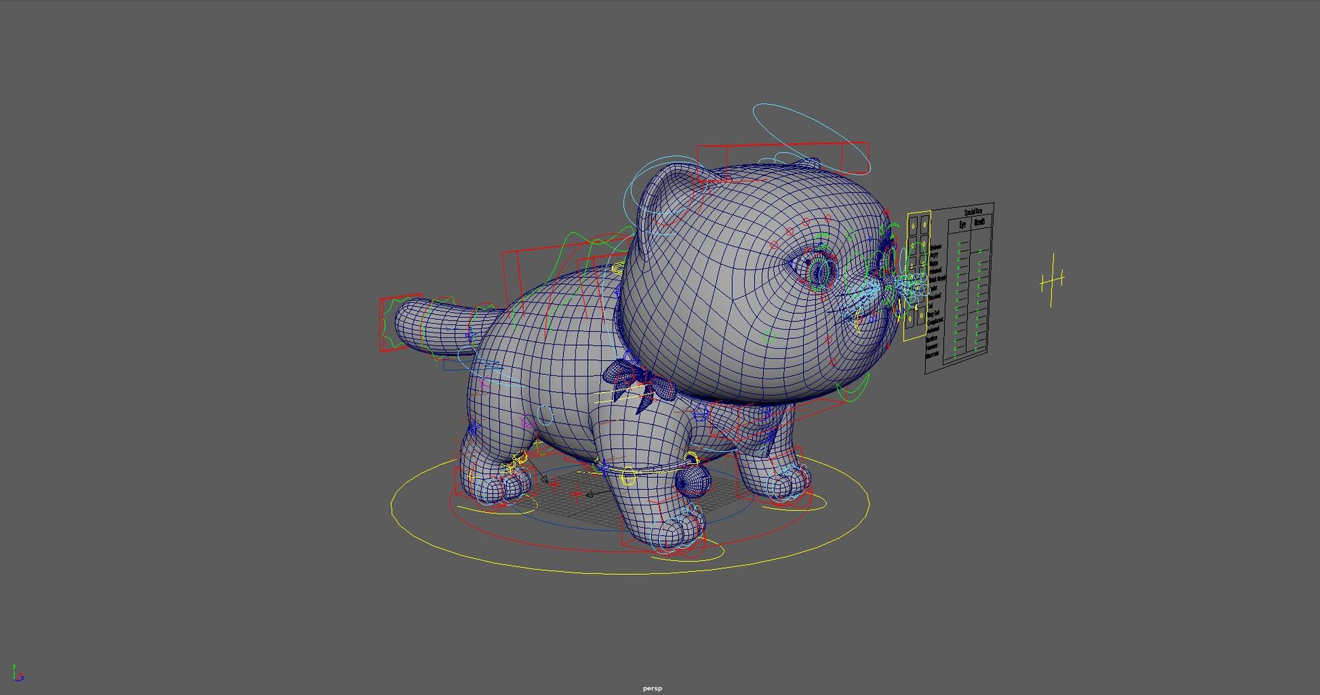 Cartoon Cat 3D Model - TurboSquid 2133487