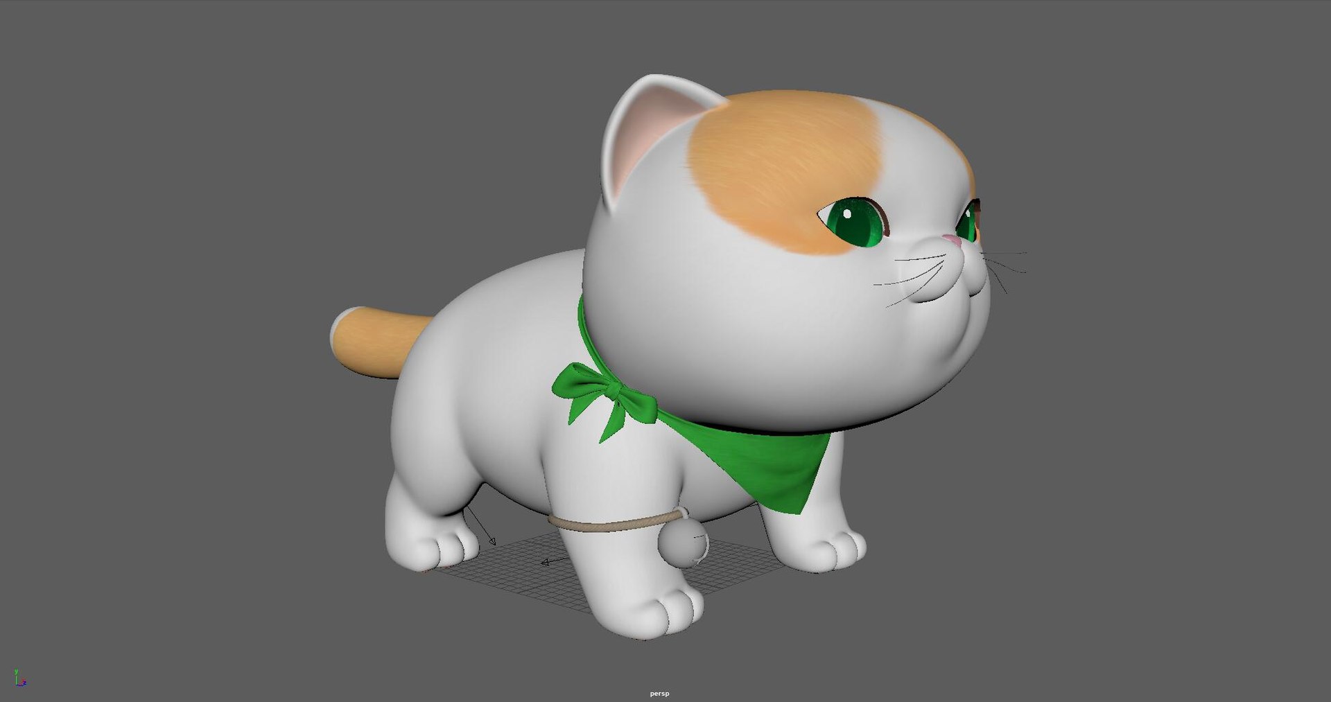Cartoon Cat 3D Model - TurboSquid 2133487