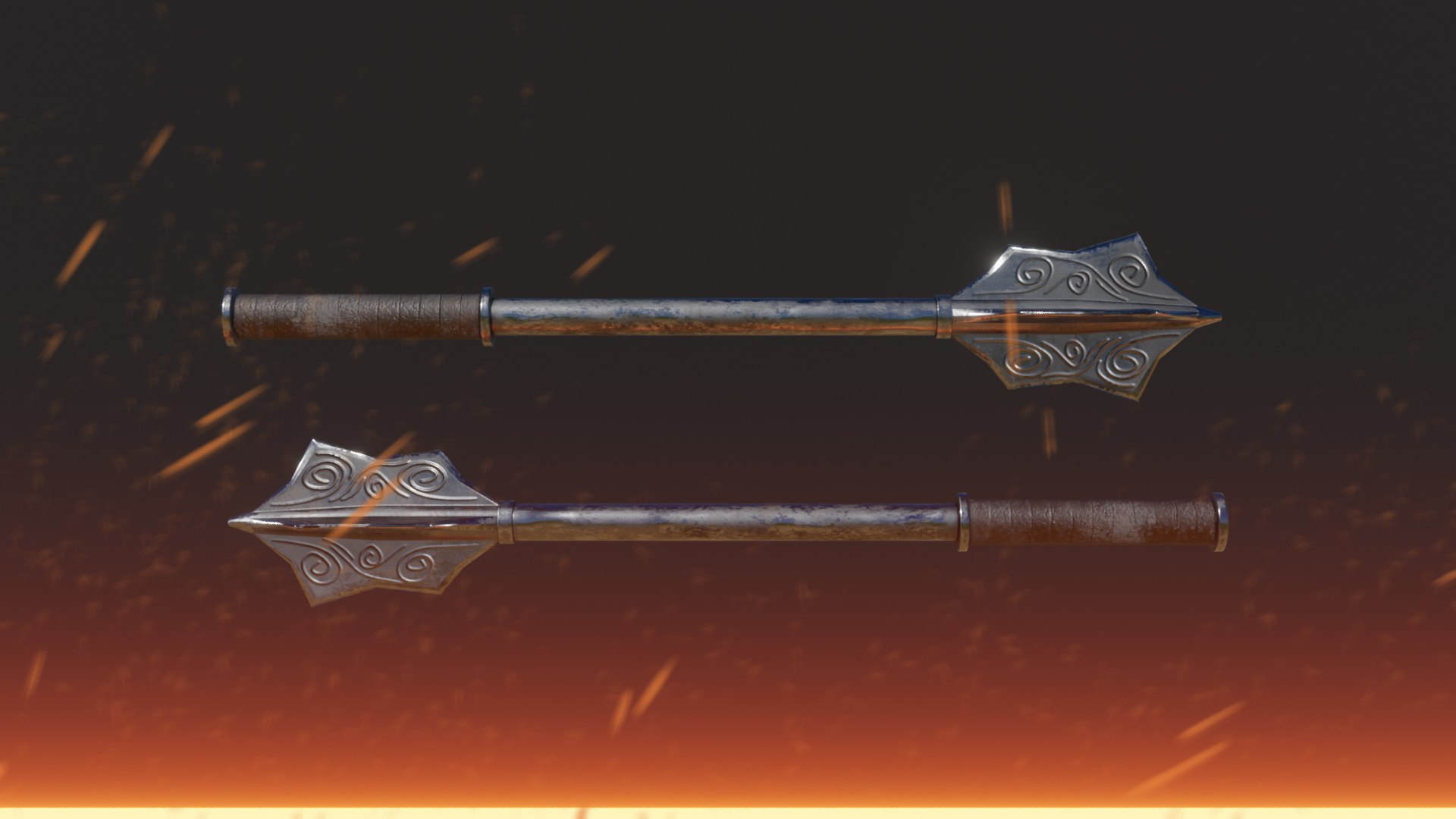 Medieval Game Ready Weapons Collection 3D - TurboSquid 1979789