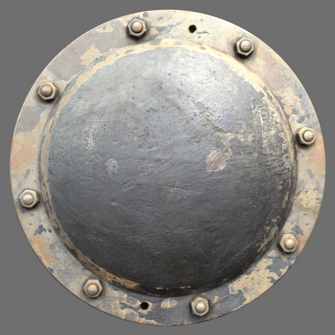 Riveted Metal 1b 3d C4d