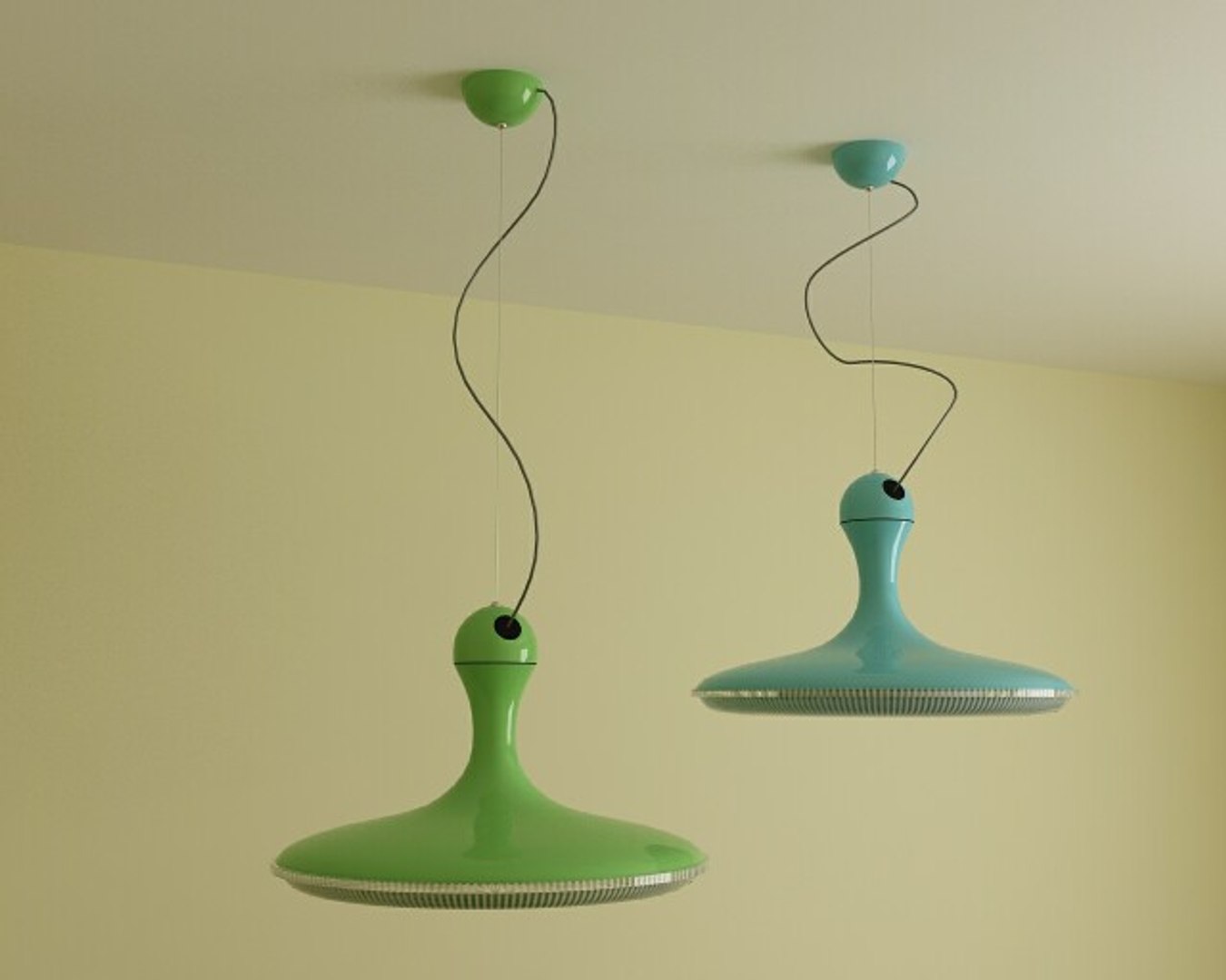 3d Model Lamp Shandy
