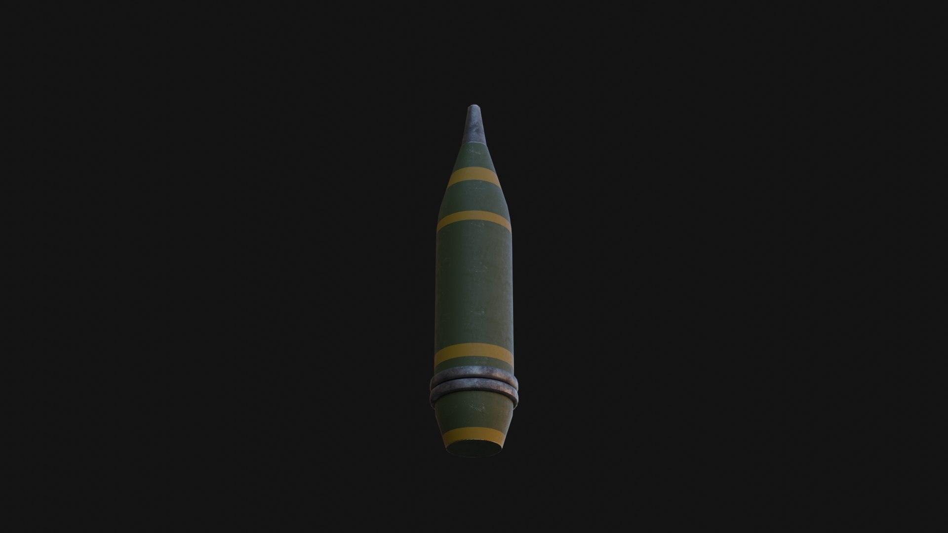 3D Artillery Projectile - TurboSquid 2188189