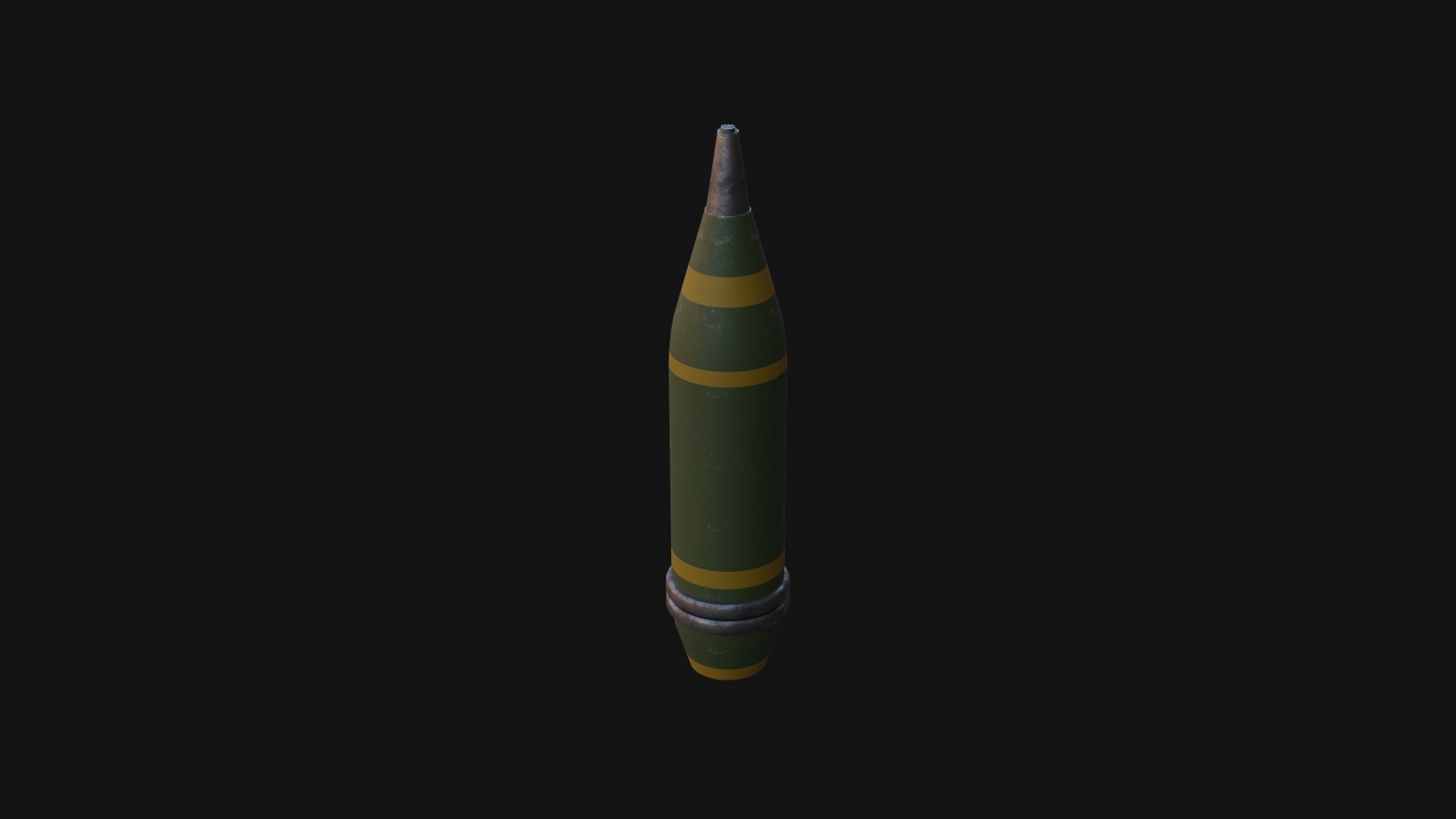 3D Artillery Projectile - TurboSquid 2188189