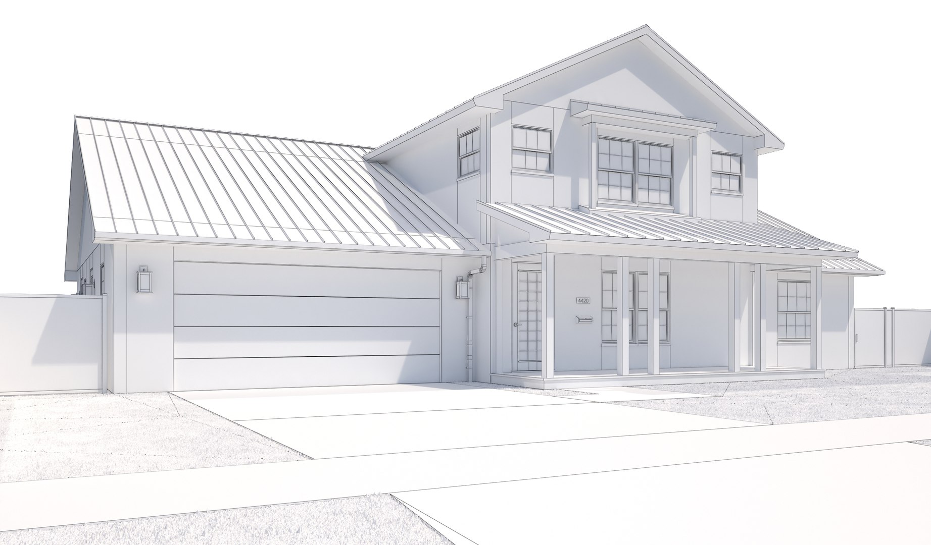 Home House Window 3D Model - TurboSquid 1372475