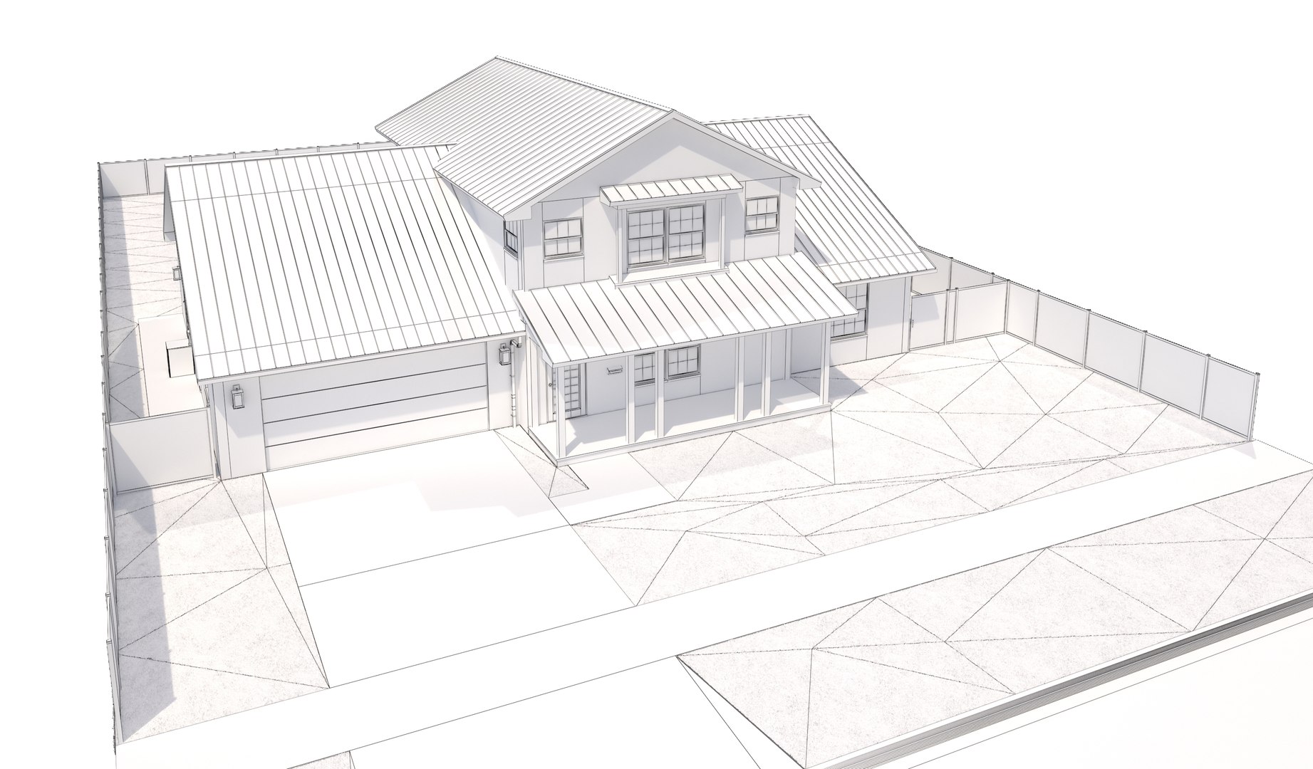 Home House Window 3D Model - TurboSquid 1372475