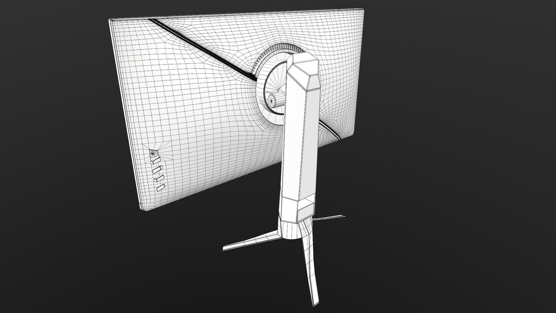 ASUS ROG Monitor 3D Model - TurboSquid 1956772
