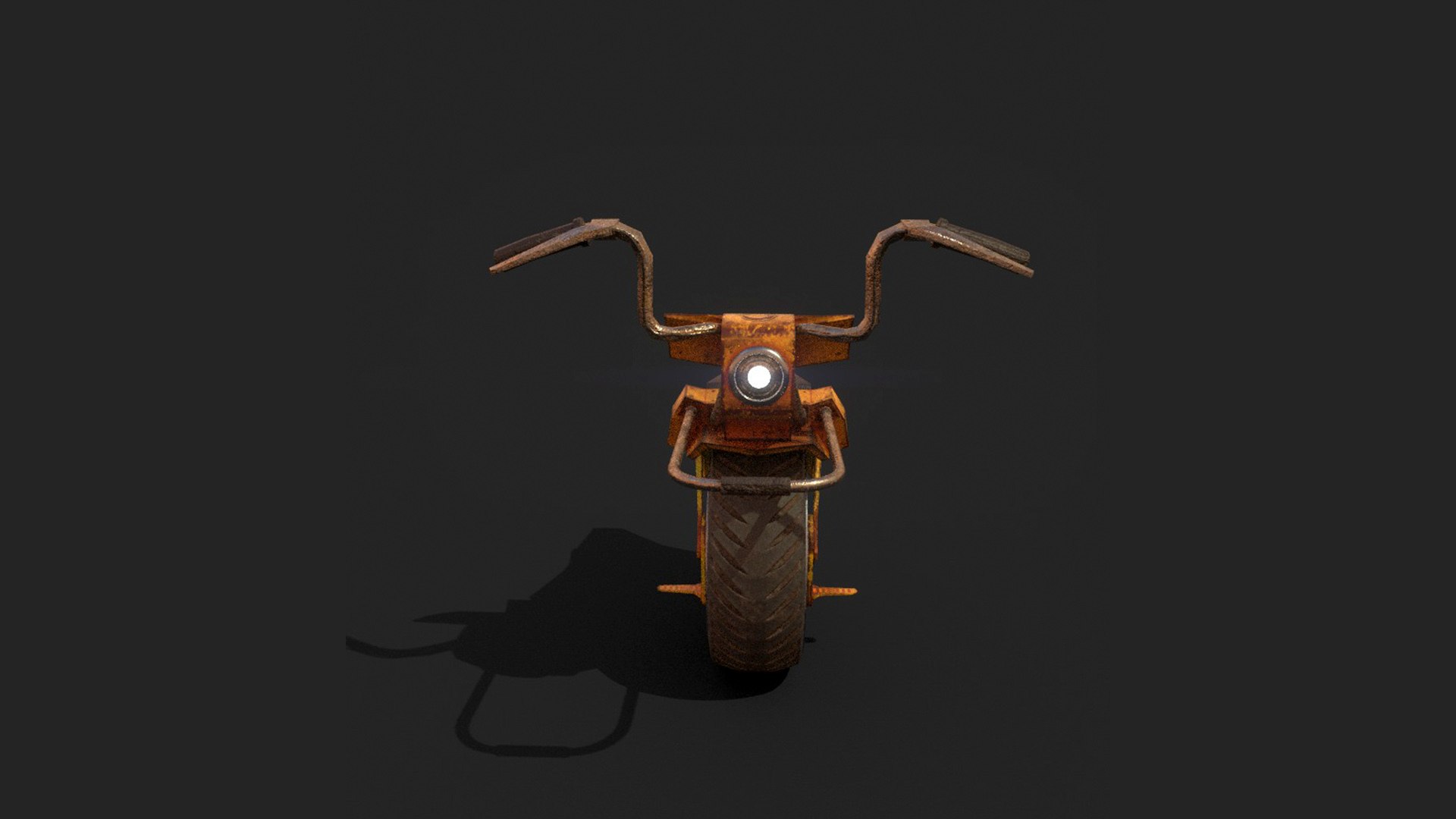 Motorcycle punk cyberpunk model - TurboSquid 1667916