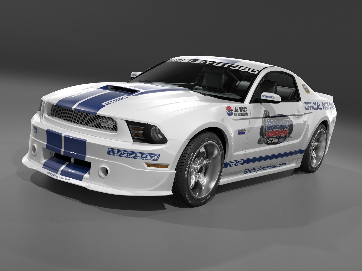2012 shelby 3d model