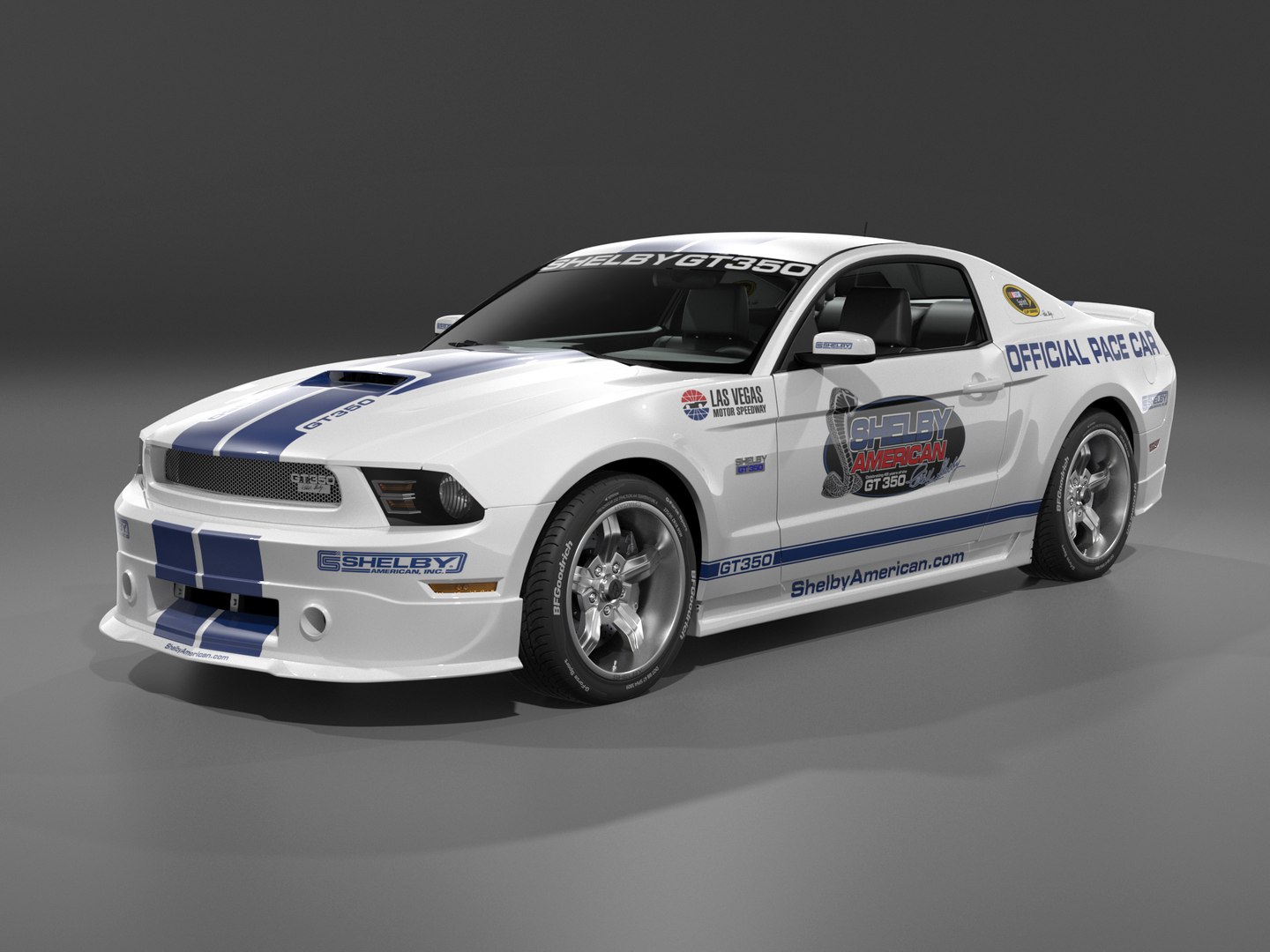 2012 shelby 3d model