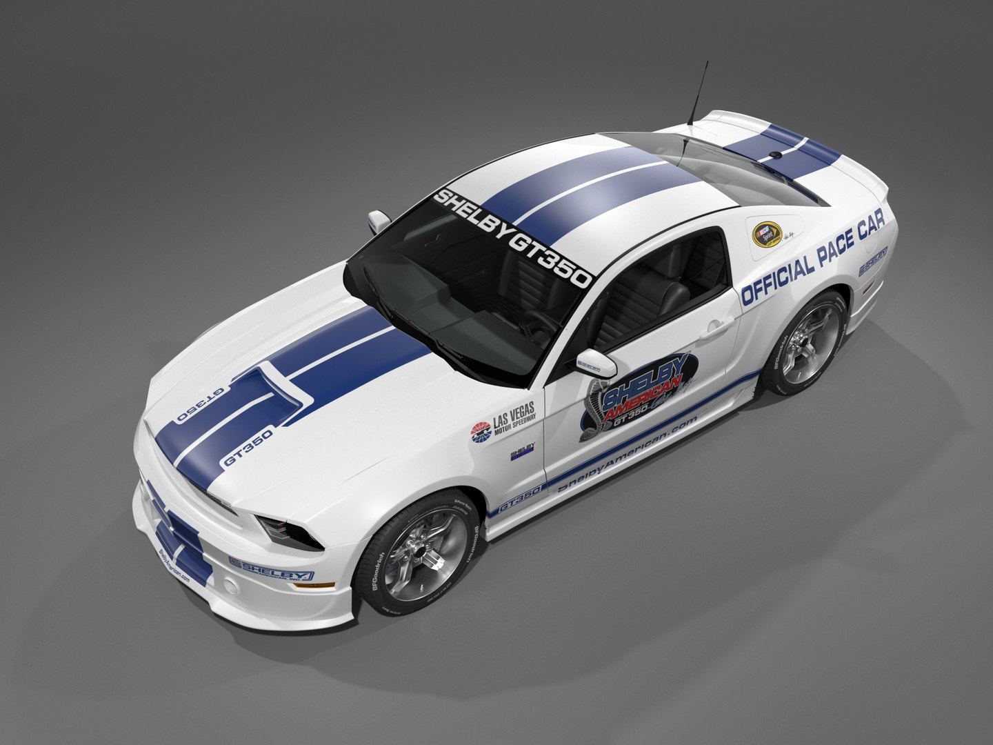 2012 shelby 3d model