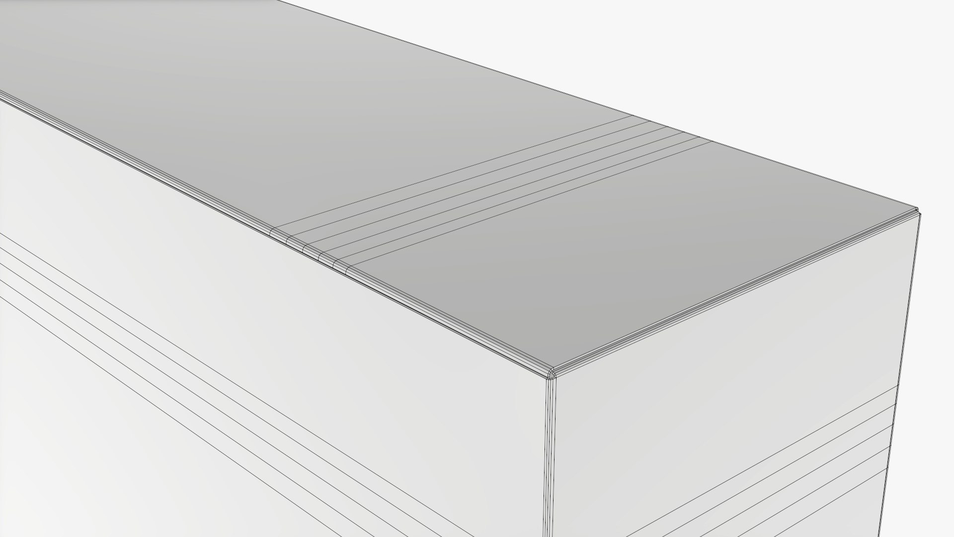 Cardboard Box Window 3D - TurboSquid 1593049