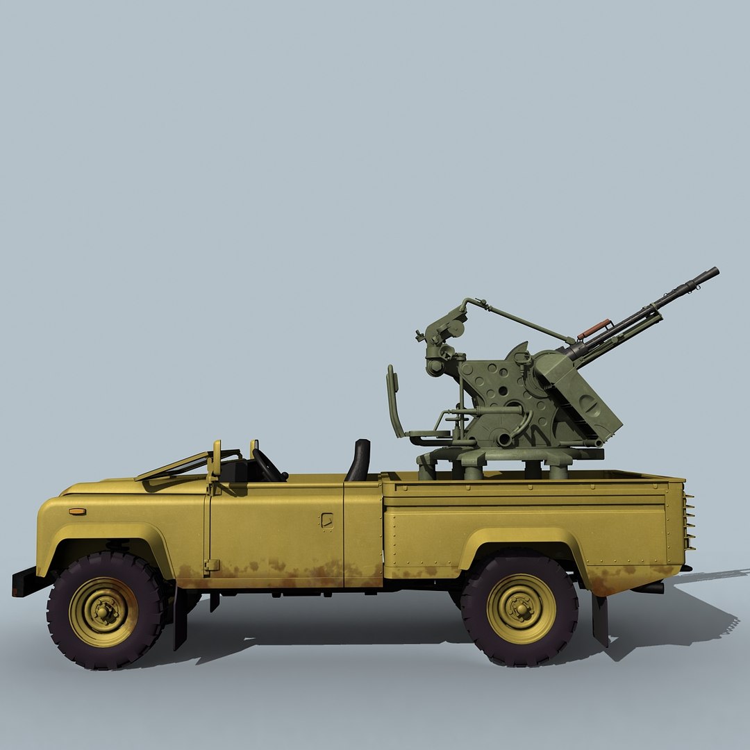 Technical Pickup Truck 3d Max