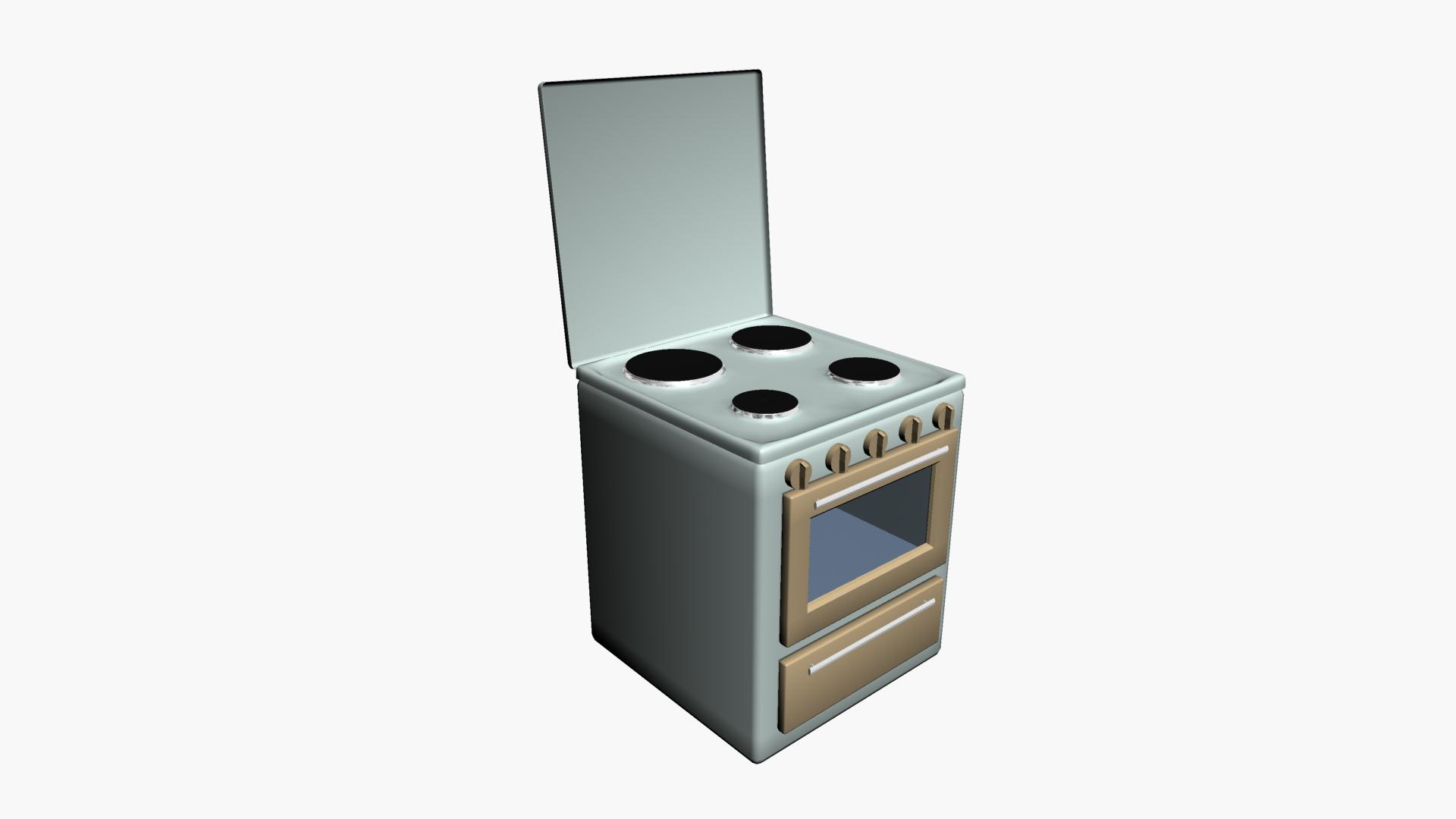 Stove Electric Model - TurboSquid 1670779