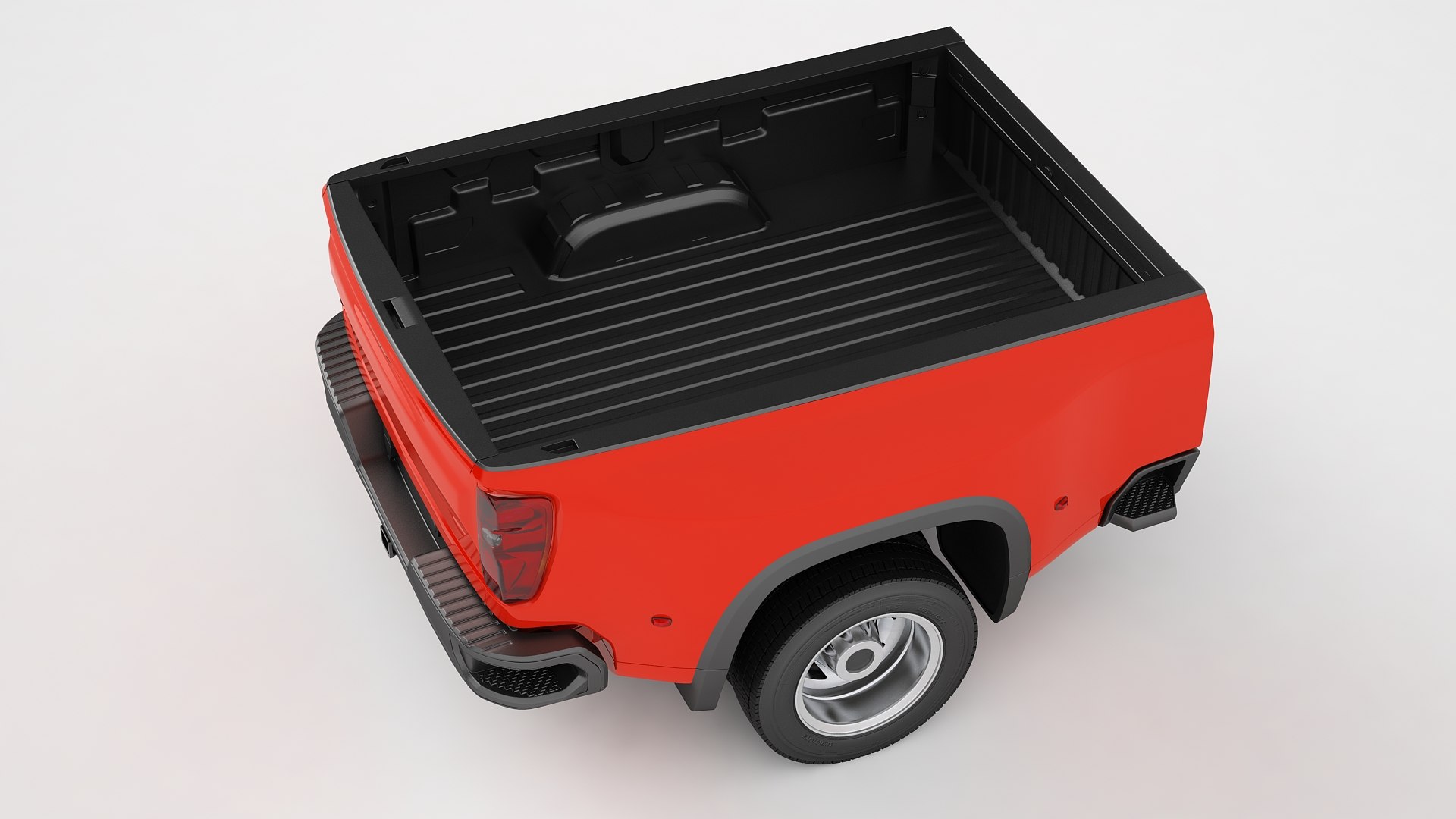 Pickup Truck Generic Back Trunk 01 3D Model - TurboSquid 1836265