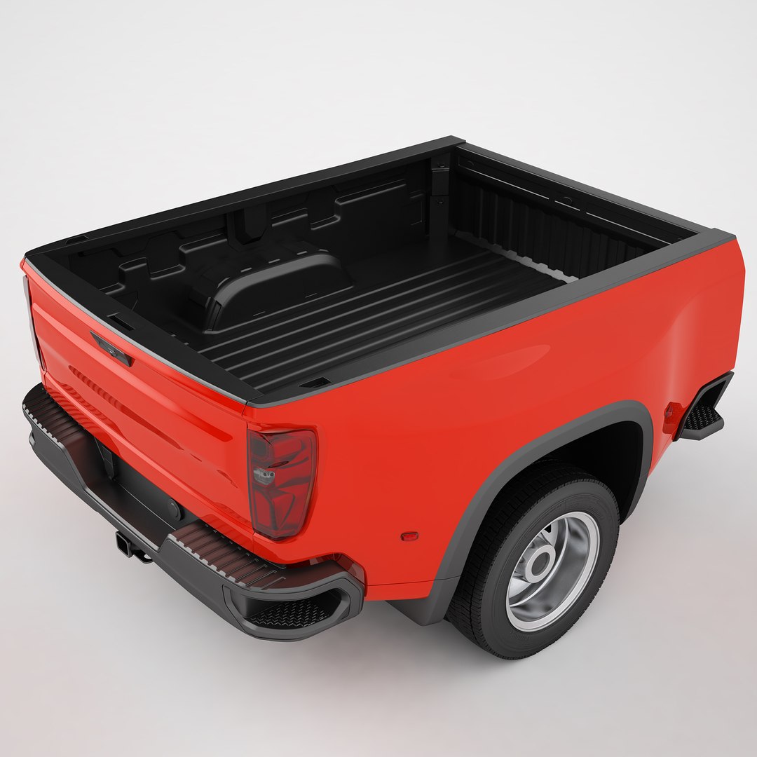 Pickup Truck Generic Back Trunk 01 3D Model - TurboSquid 1836265