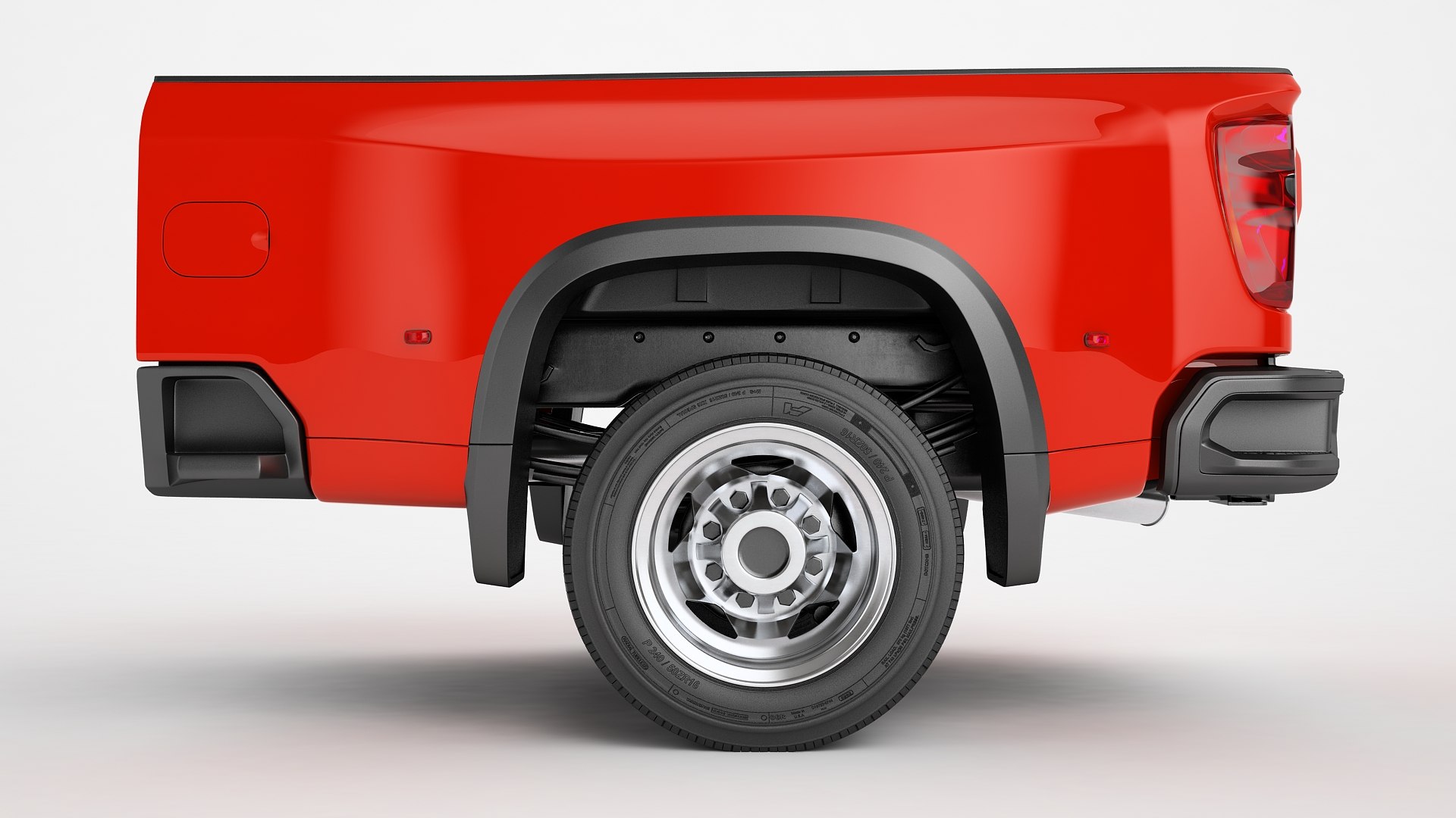 Pickup Truck Generic Back Trunk 01 3D Model - TurboSquid 1836265