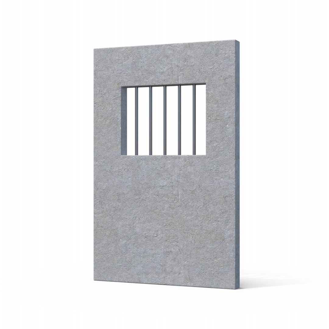 3D Prison Wall And Cell Model - TurboSquid 2243859