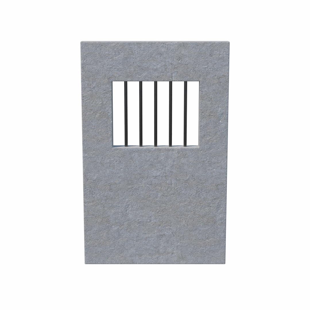 3D Prison Wall And Cell Model - TurboSquid 2243859
