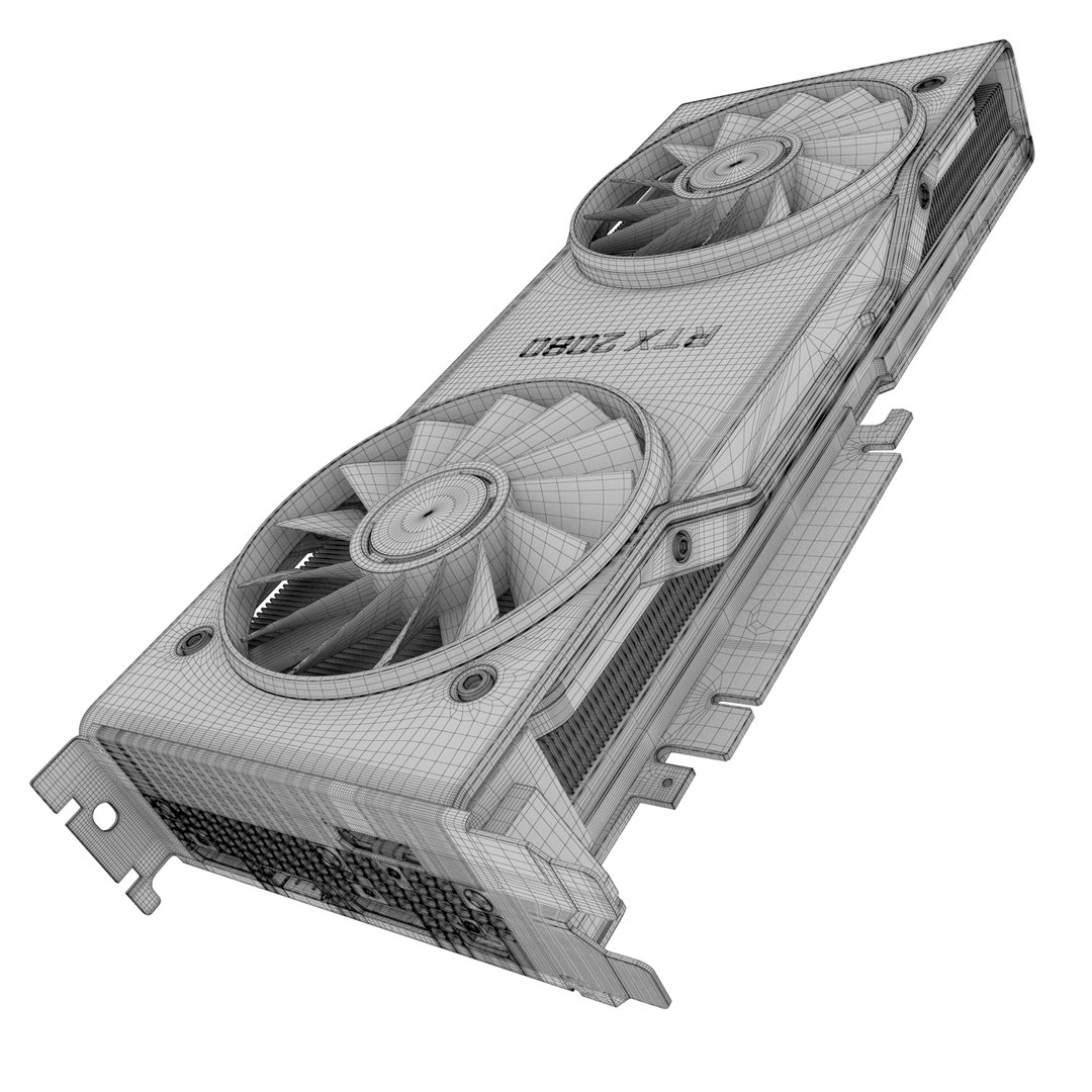 3D Model Nvidia Geforce 2080 - TurboSquid 1406187