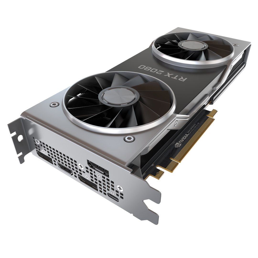 3D Model Nvidia Geforce 2080 - TurboSquid 1406187