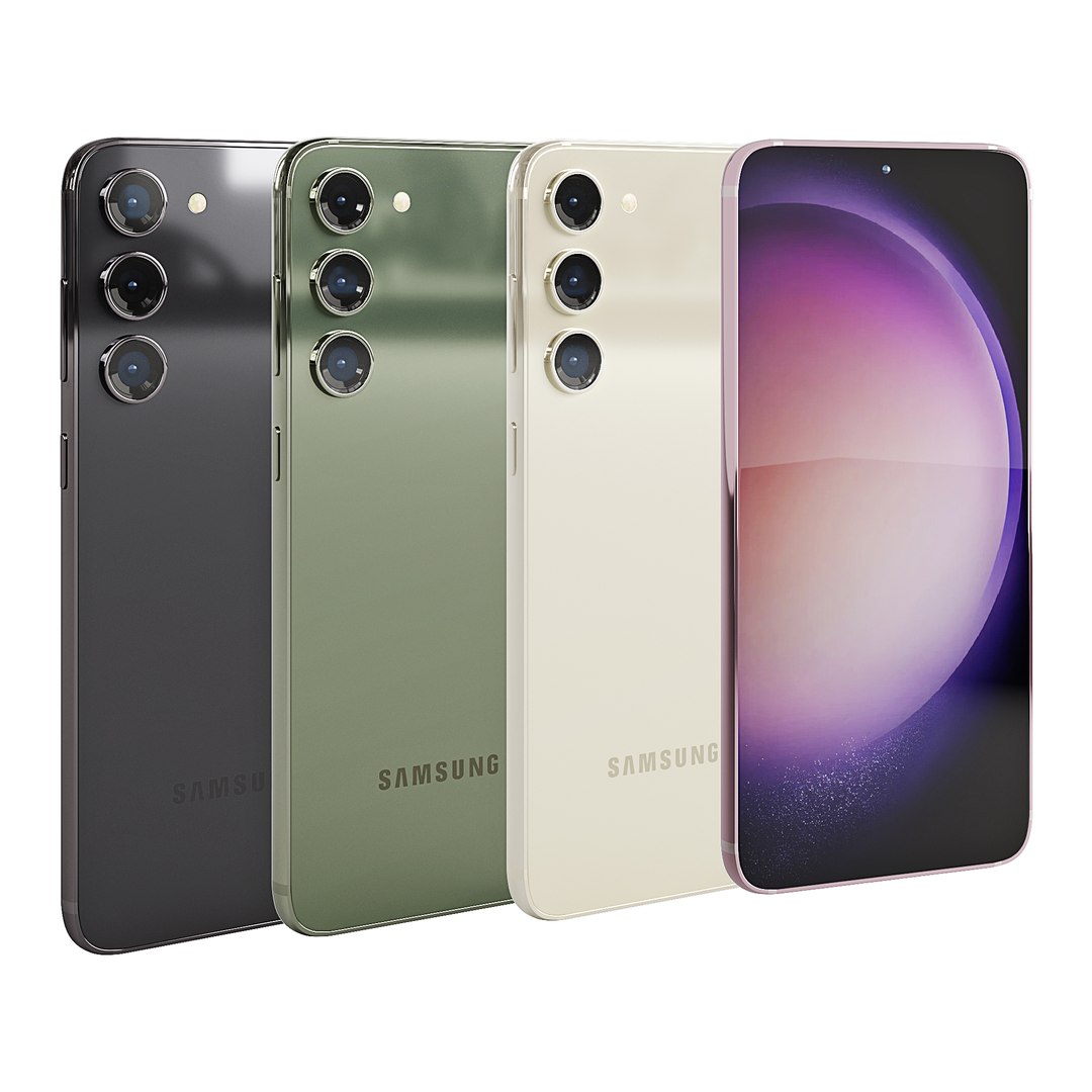 3D Samsung Galaxy S23 plus model - TurboSquid 2150665