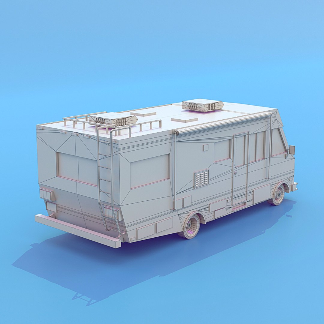 Braking Bad Rv 3d Model