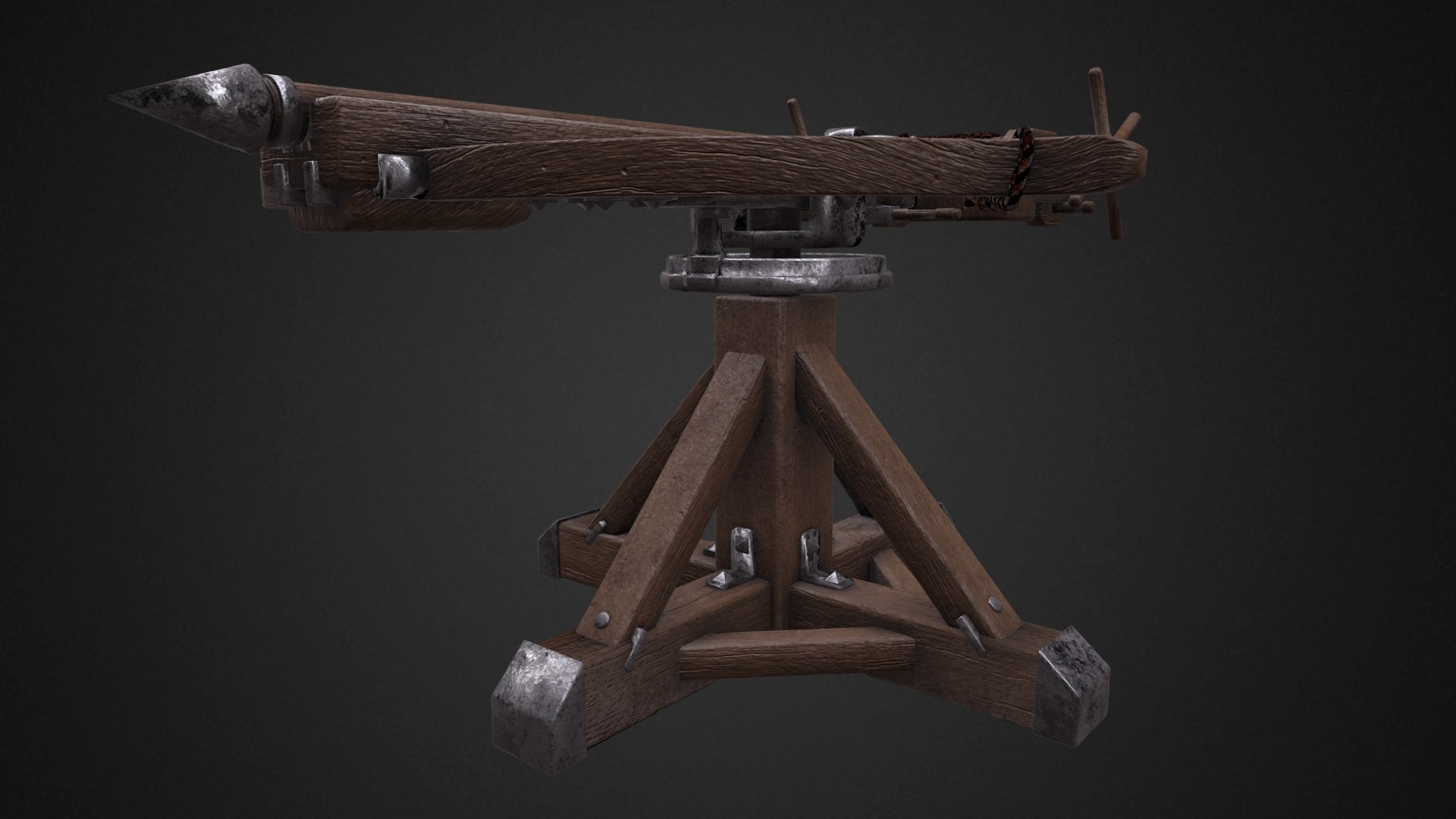 3D Ballista Weapon - TurboSquid 1637771