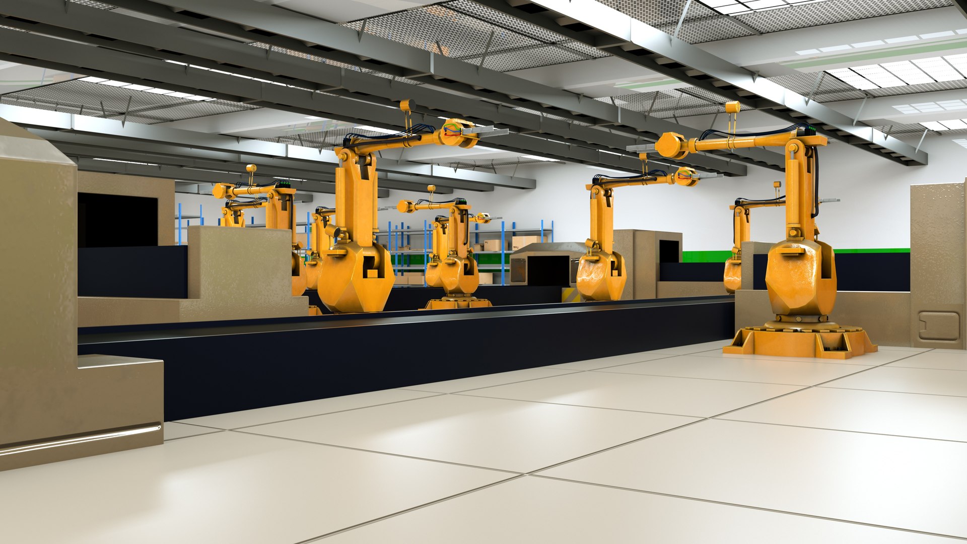 Factory 3D Model - TurboSquid 1678720