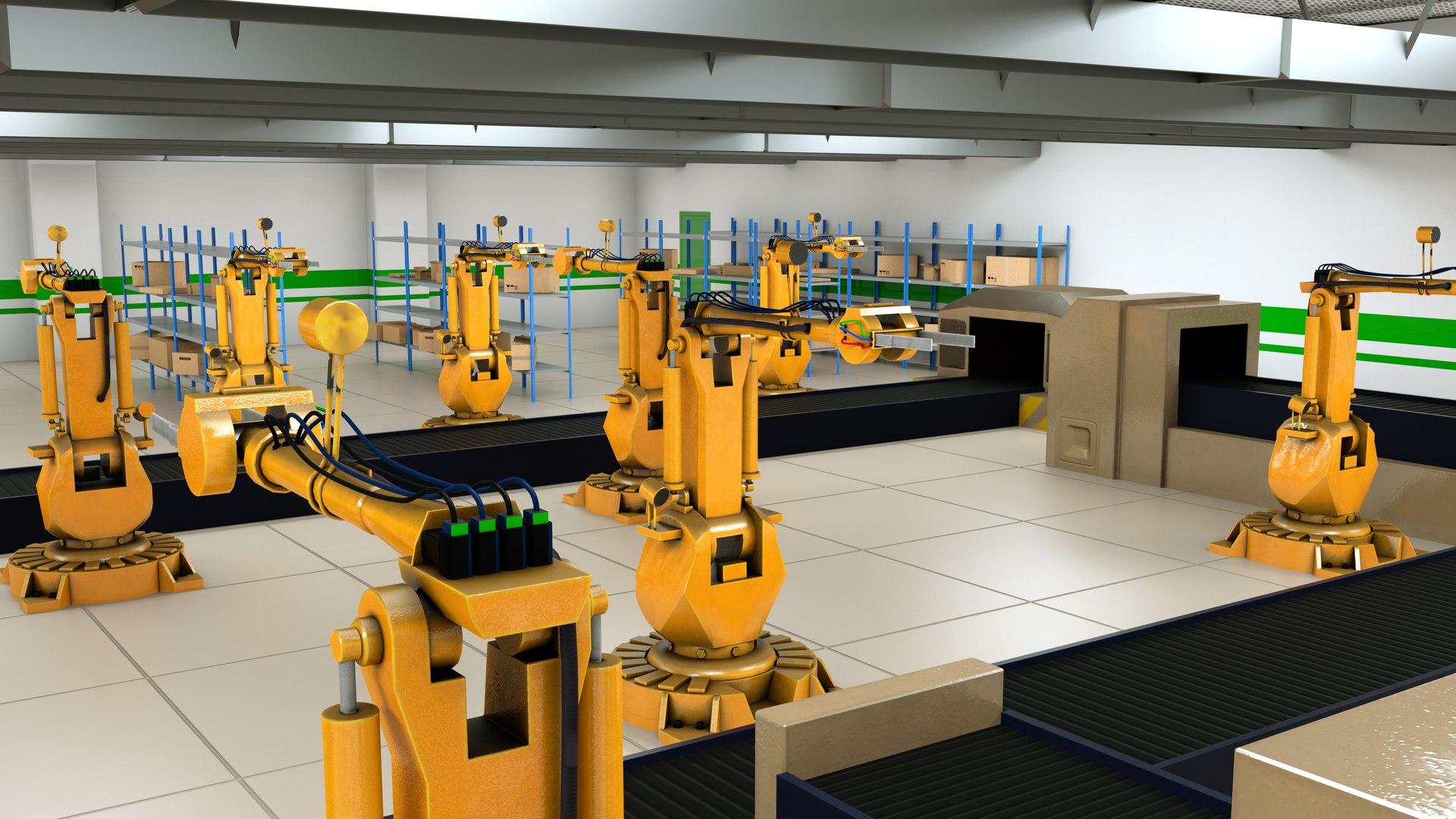 Factory 3D Model - TurboSquid 1678720