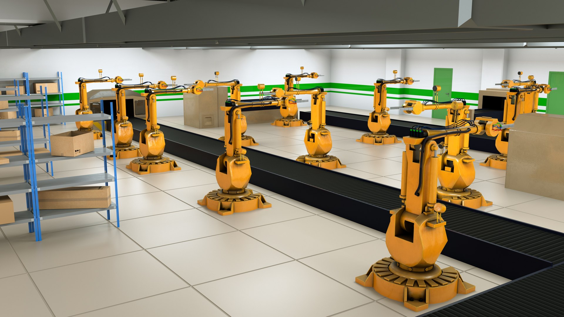 Factory 3D Model - TurboSquid 1678720