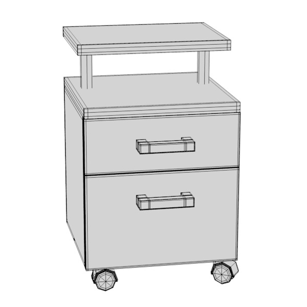 hospital tables 3d model