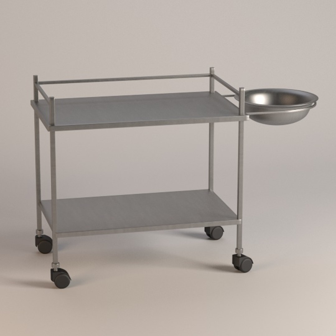 hospital tables 3d model
