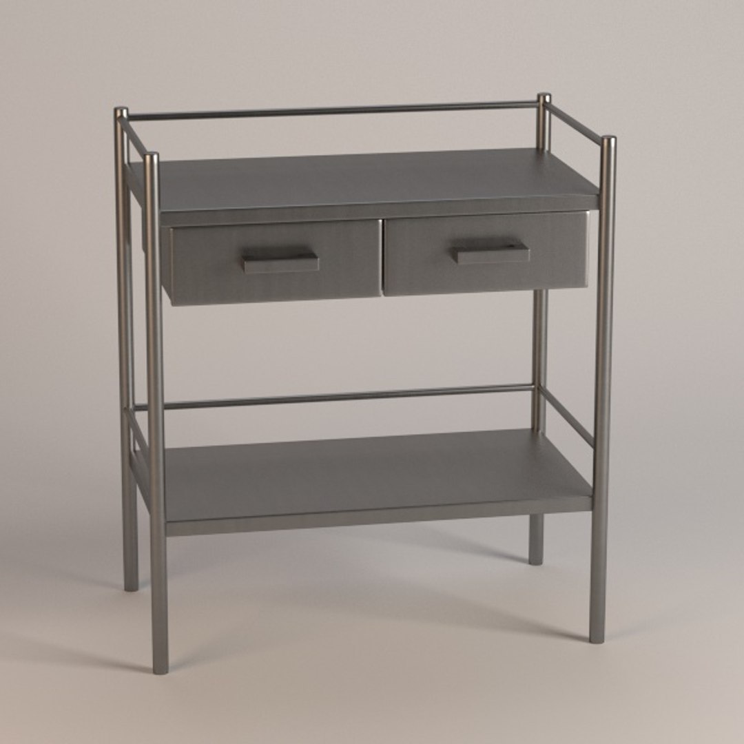 hospital tables 3d model