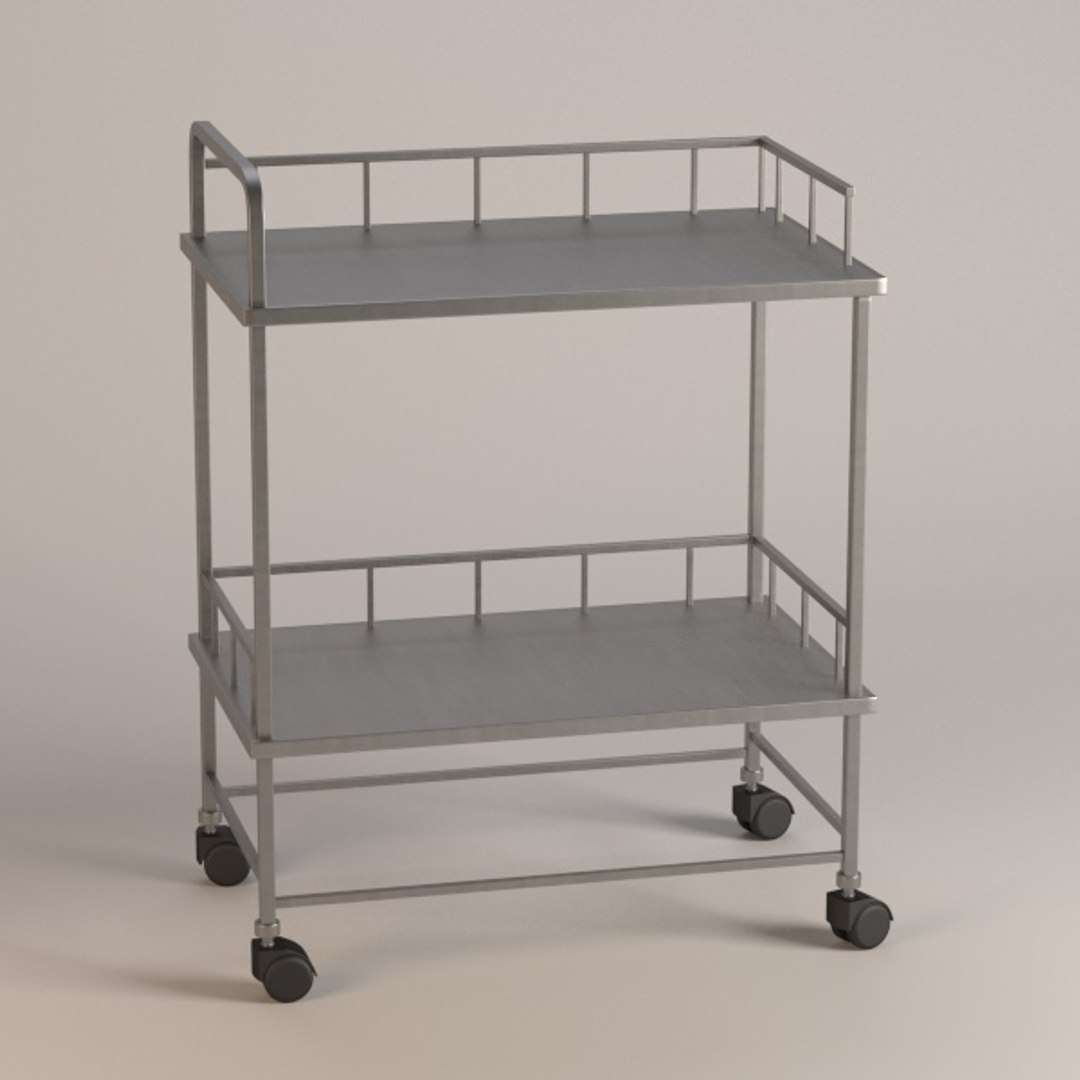 hospital tables 3d model