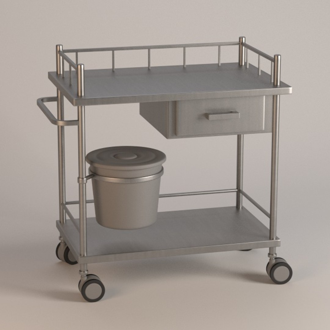 hospital tables 3d model