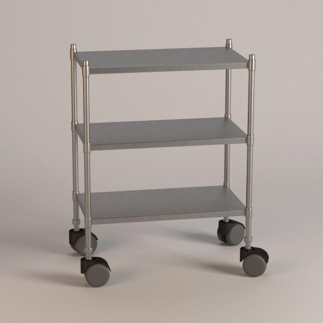 hospital tables 3d model